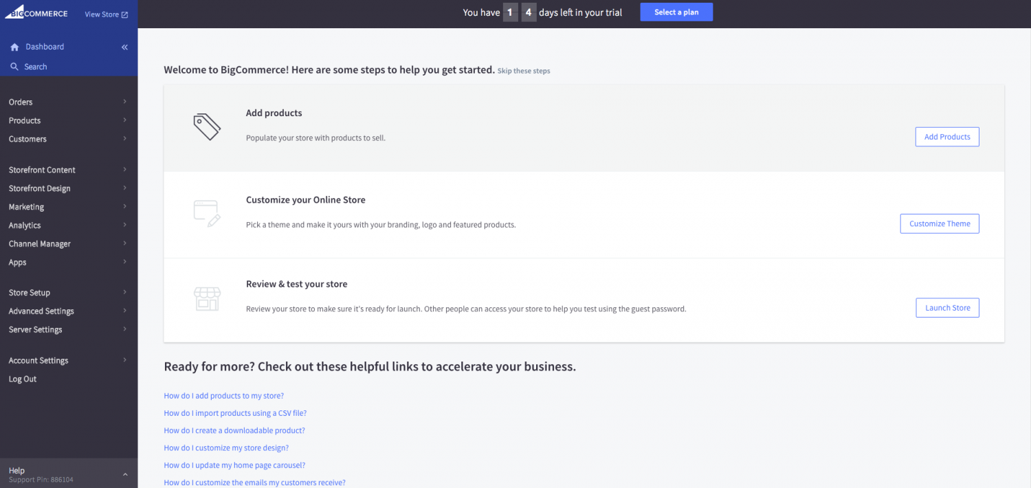 Einbindung des yalst Live Chats in BigCommerce - yalst - Live Support Software | Live Chat ...